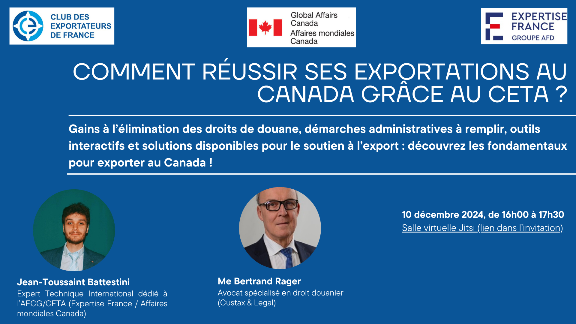 Webinaire : Comment réussir ses exportations au Canada grâce au CETA ...